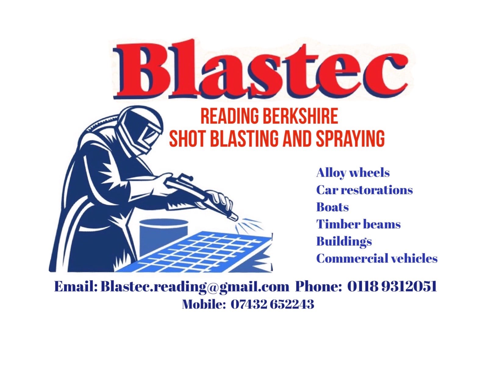 Best Sandblasting Services in Reading | Call us for info